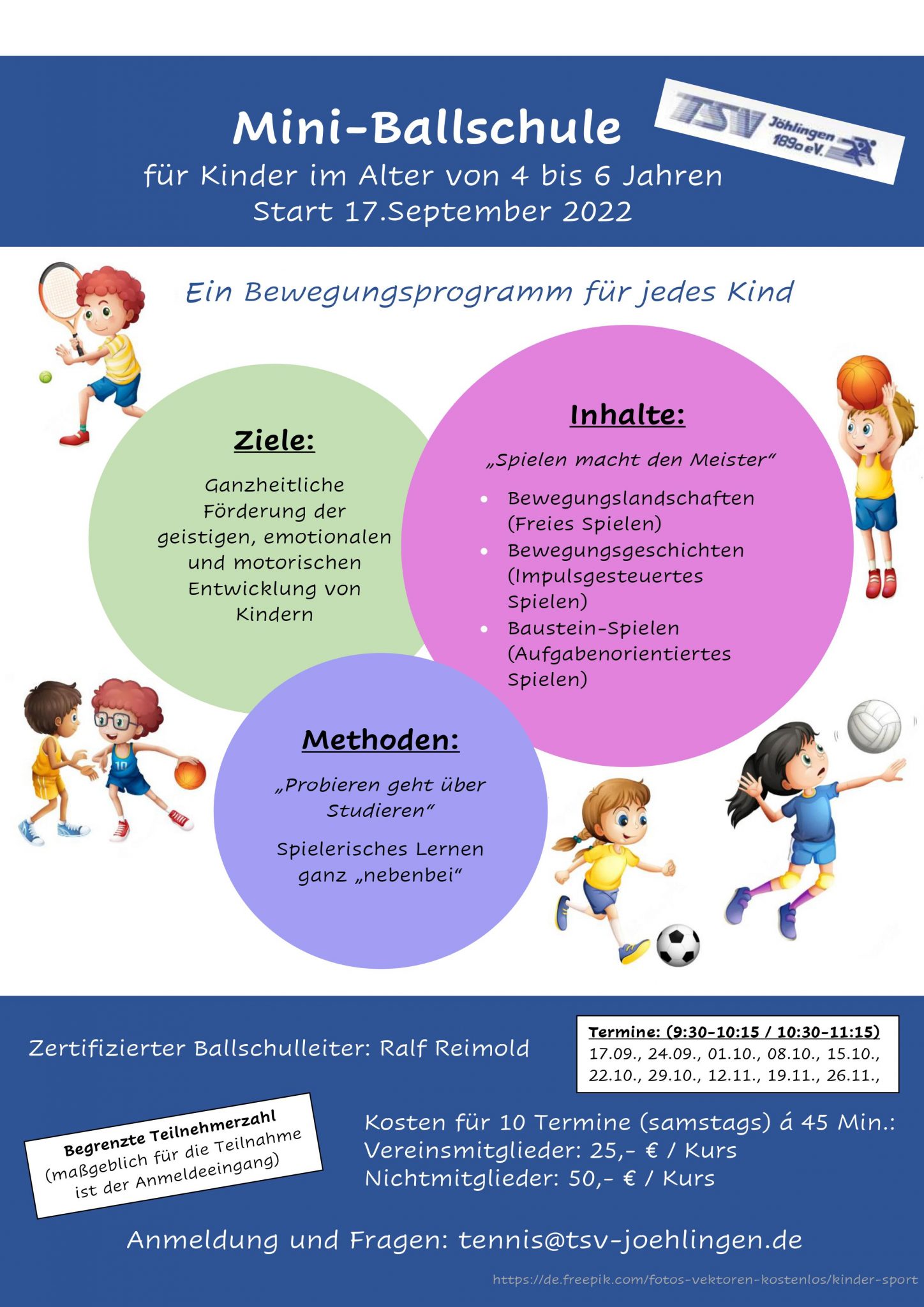 Mini Ballschule – TSV Jöhlingen